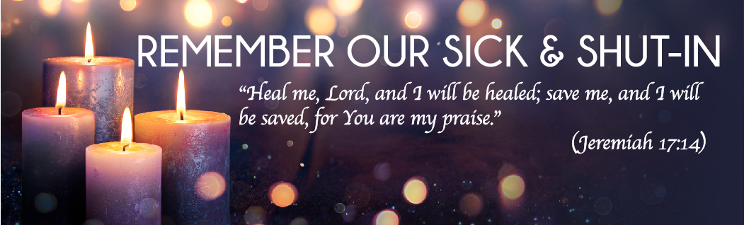 Sick and Shut-In Prayer and Members - Northeastern Presbyterian Church